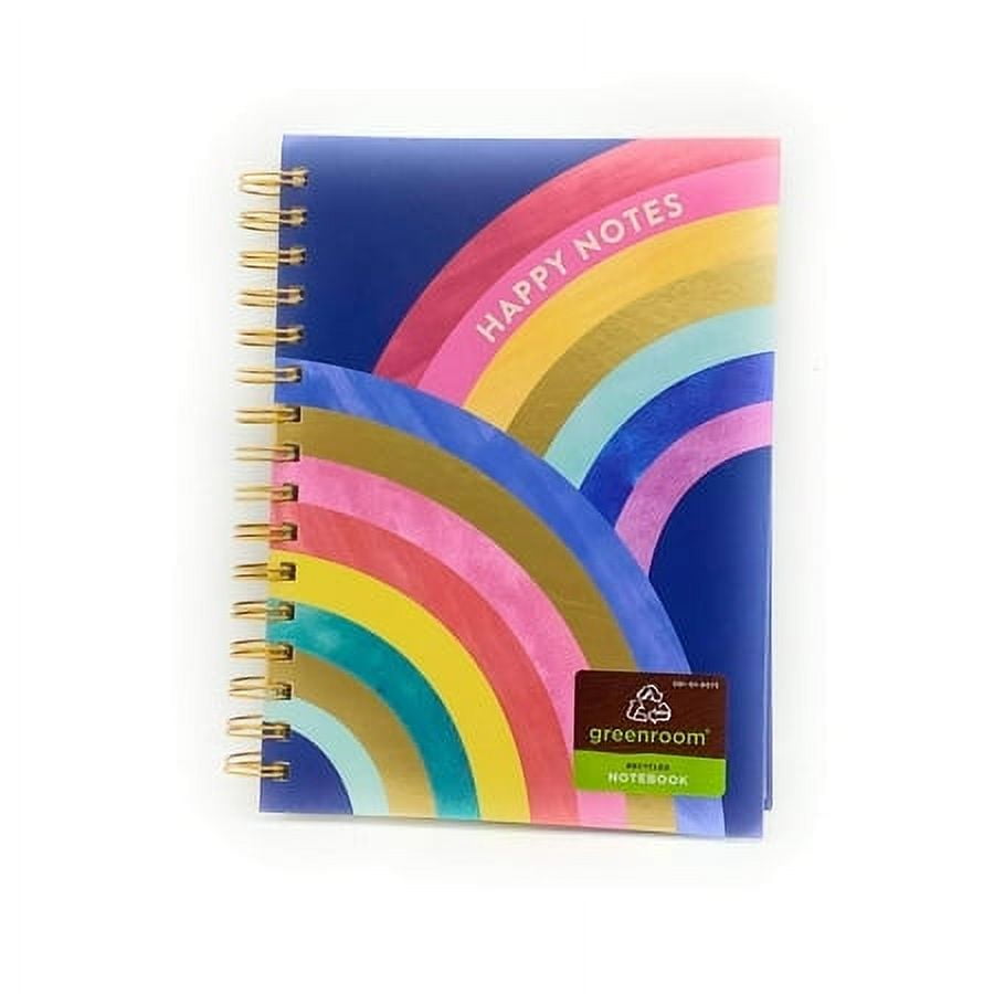 Hard Cover Spiral Journal- Greenroom 6'' X 8'' inch spiral note book ...