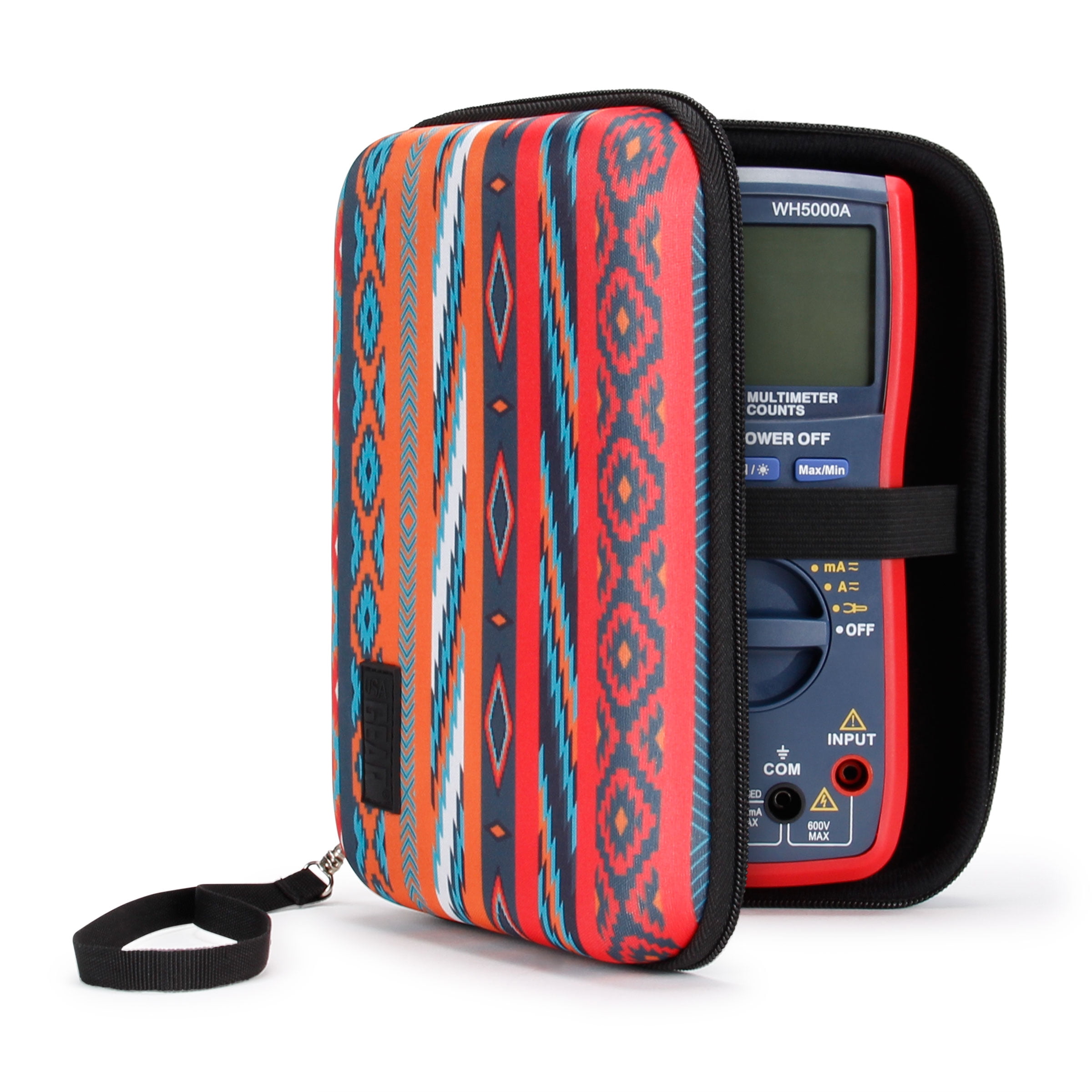 Hard Digital Multimeter Carrying Case with Storage for Leads & Probes ...