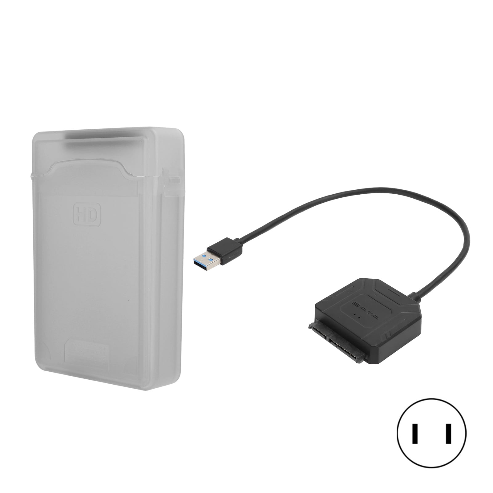 Hard Disk Adapter Cable 2.5in 3.5in SATA HDD/SSD Conversion Cord with ...