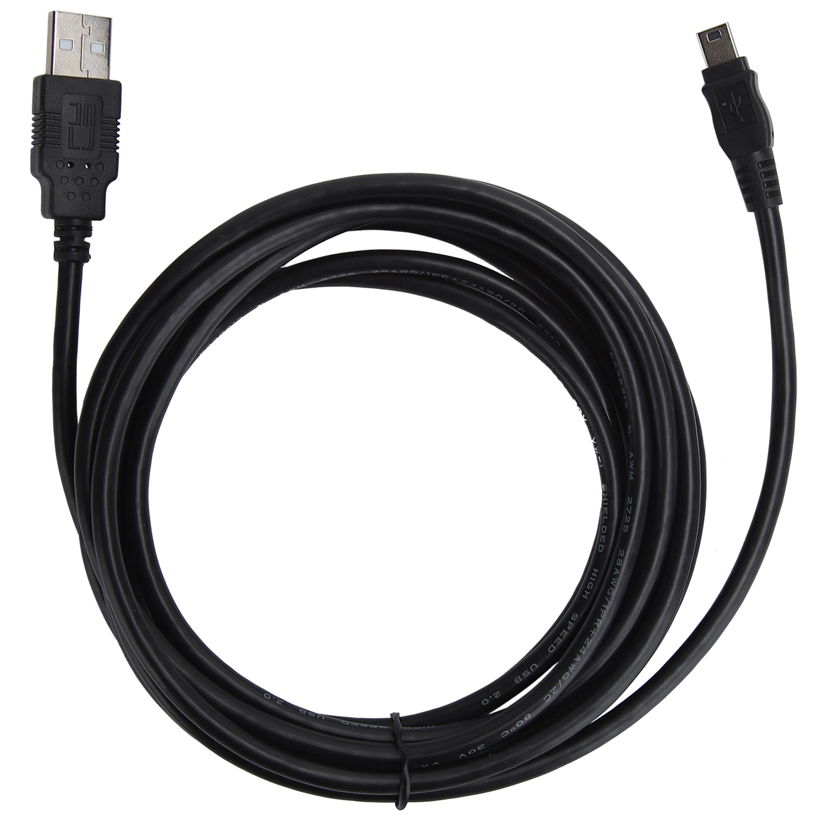 Hard Drive, Camera, Dash Cam Connector 3M USB Mini Cable for Data ...