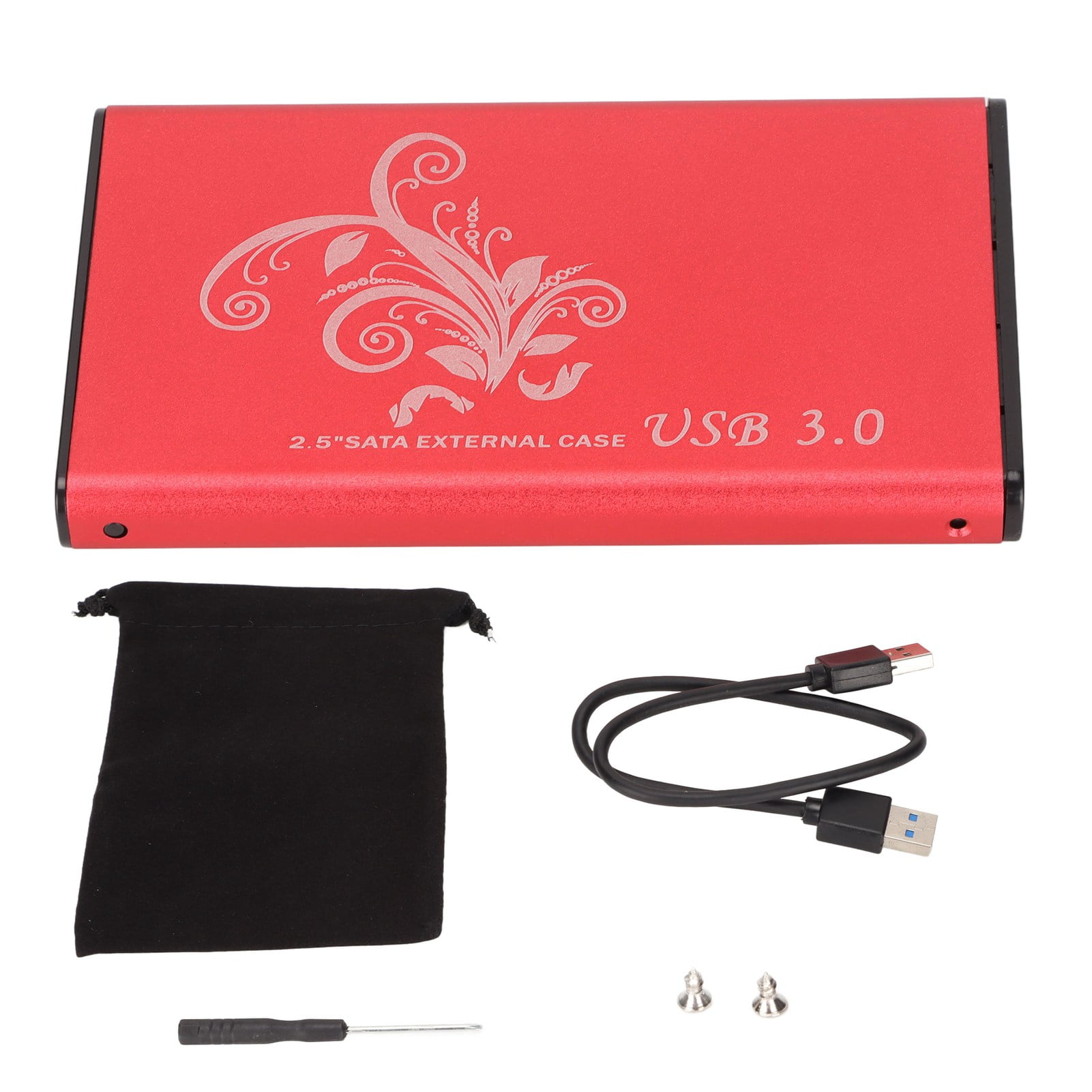 Hard Drive Enclosure 4TB 2.5in 5Gbps Transmission USB3.0 Aluminium ...