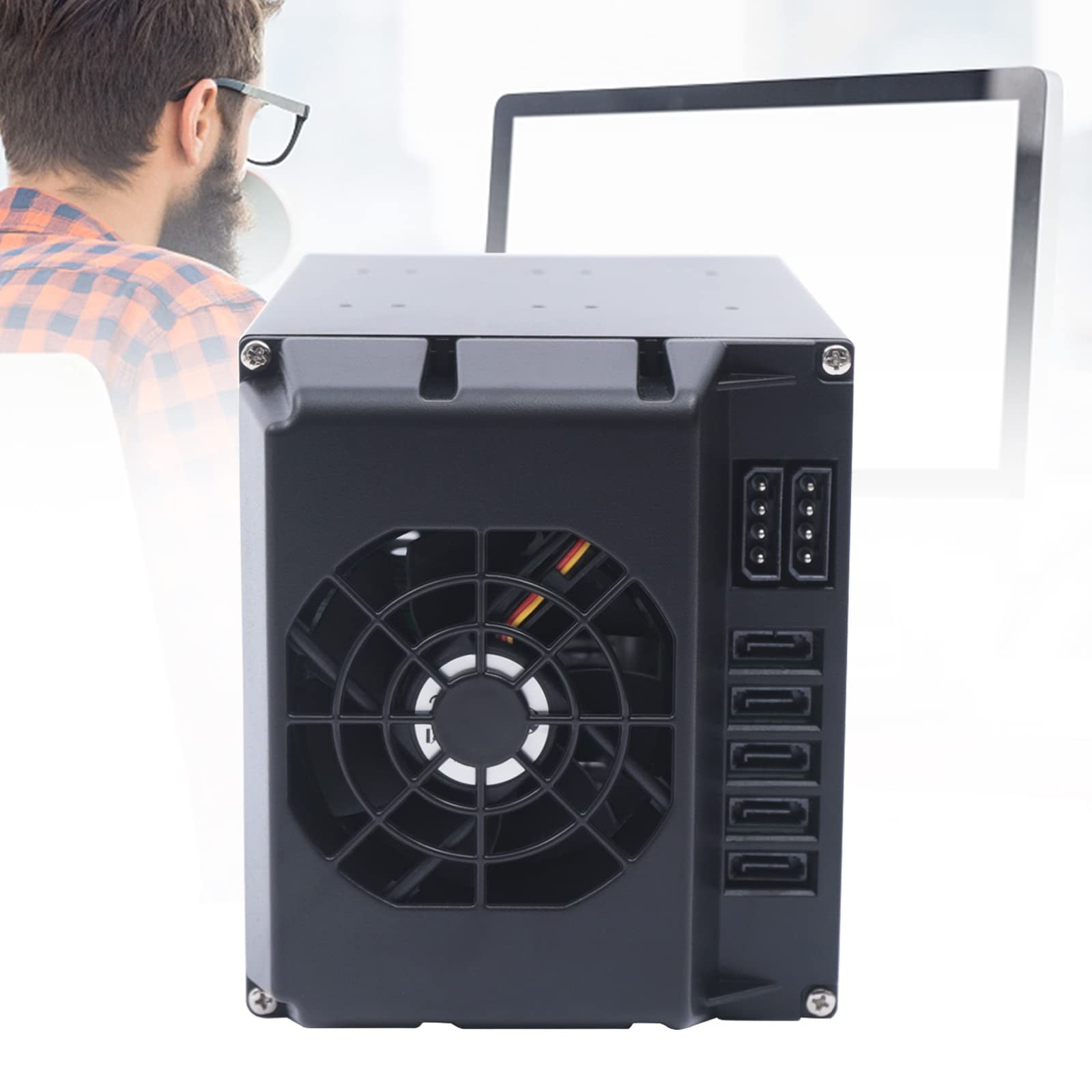 Hard Drive Enclosure Internal 5-Bay Hot Swap Bay Mobile Rack for 5 x ...