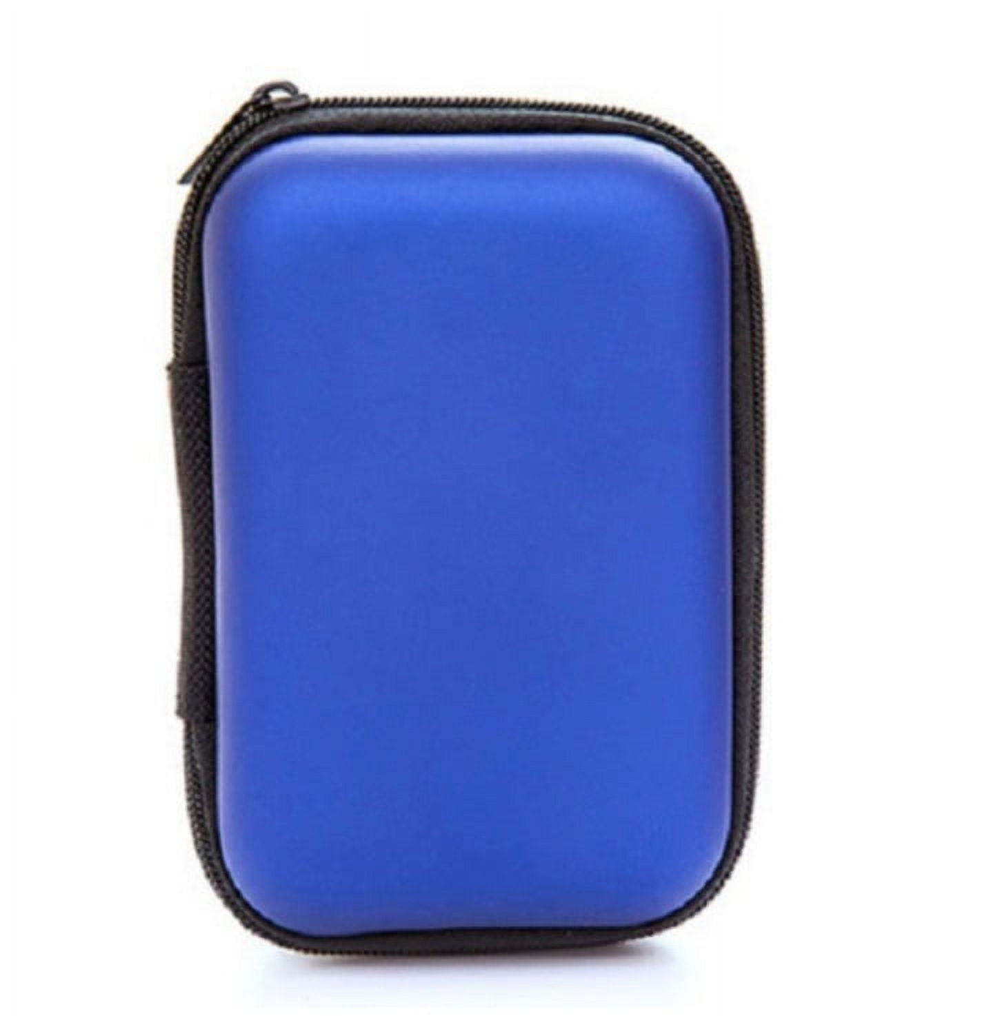 Hard Earphone Case Eva Leather Headphone Storage Bag Protective USB ...