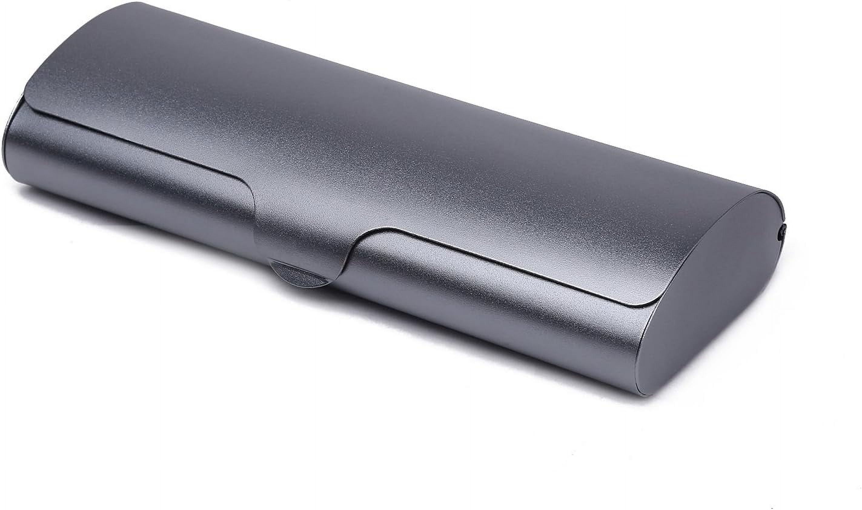 Hard Eyeglass Cases, Aluminum Metal Matte Spectacle Case - Walmart.com