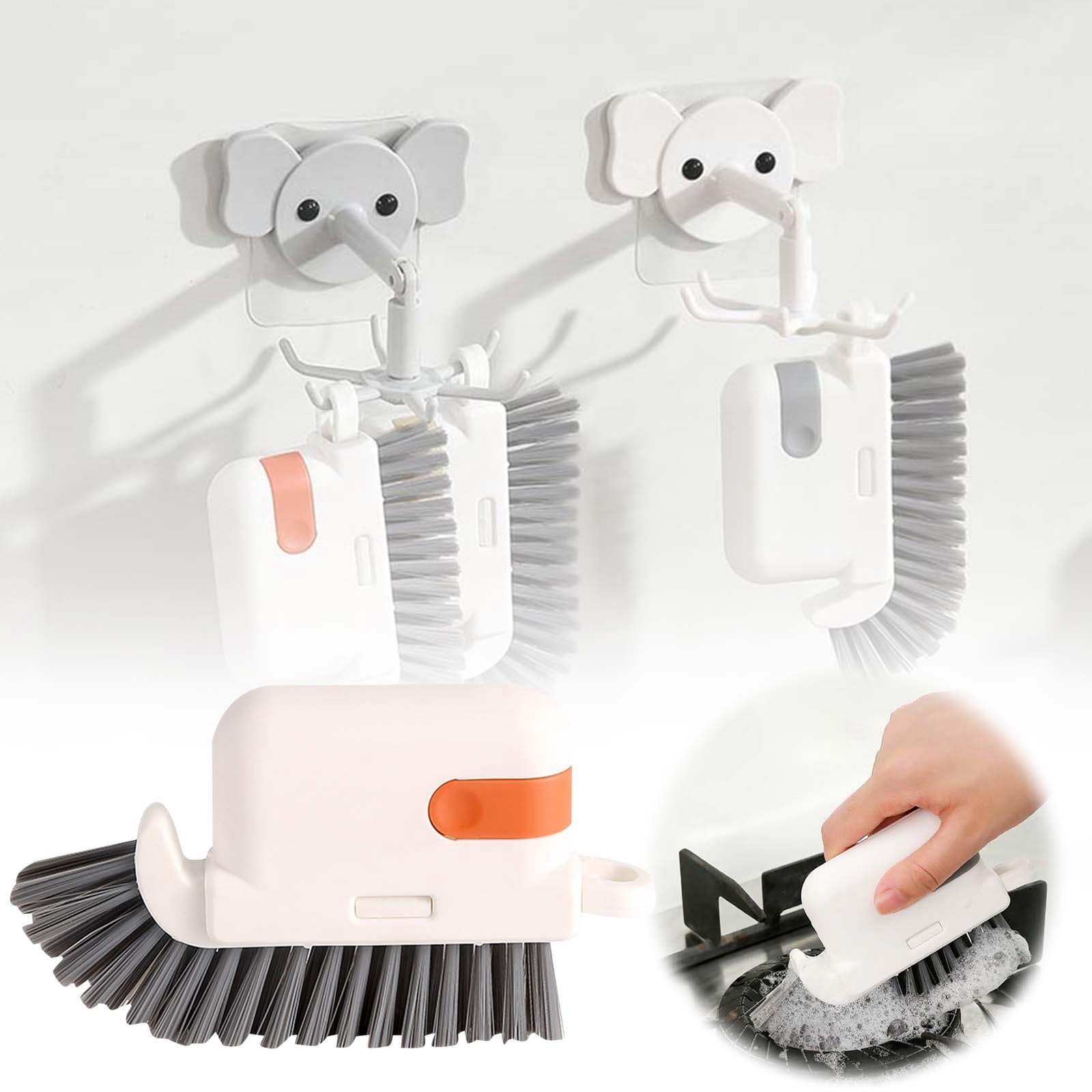 Hard Handheld Grout Scrubber for Bathroom Tile Walls and Corner ...