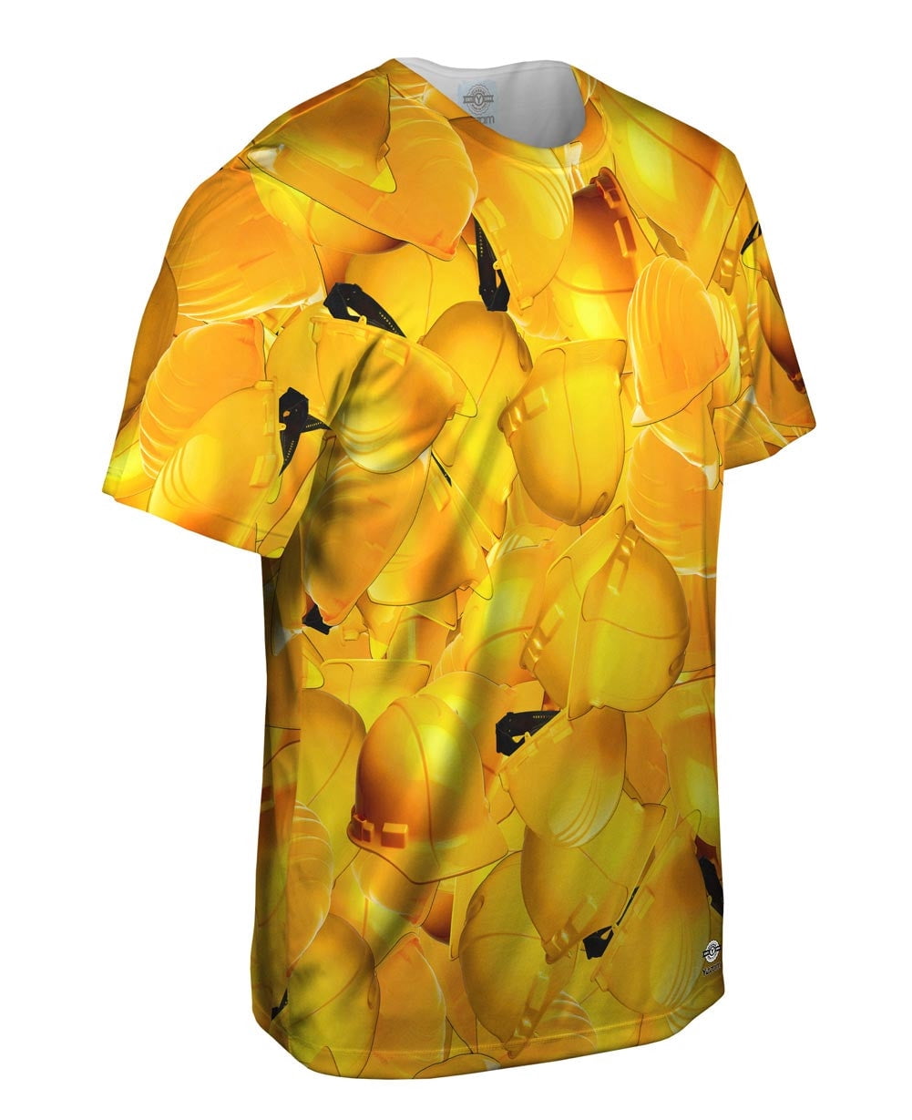 Hard Hat Construction Tools Of The Trade Mens T-Shirt All Over Print ...
