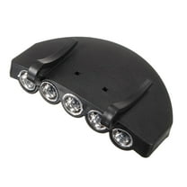 Cyclops CYC-HC1-W Orion Hat Clip Light With 3 Clear LED Lights ...