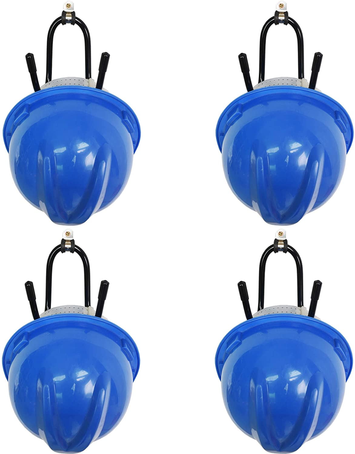 Hard Hat Rack Hard Hat Holder Storage Hanger - No Hard Hat -4/PK-Screws ...