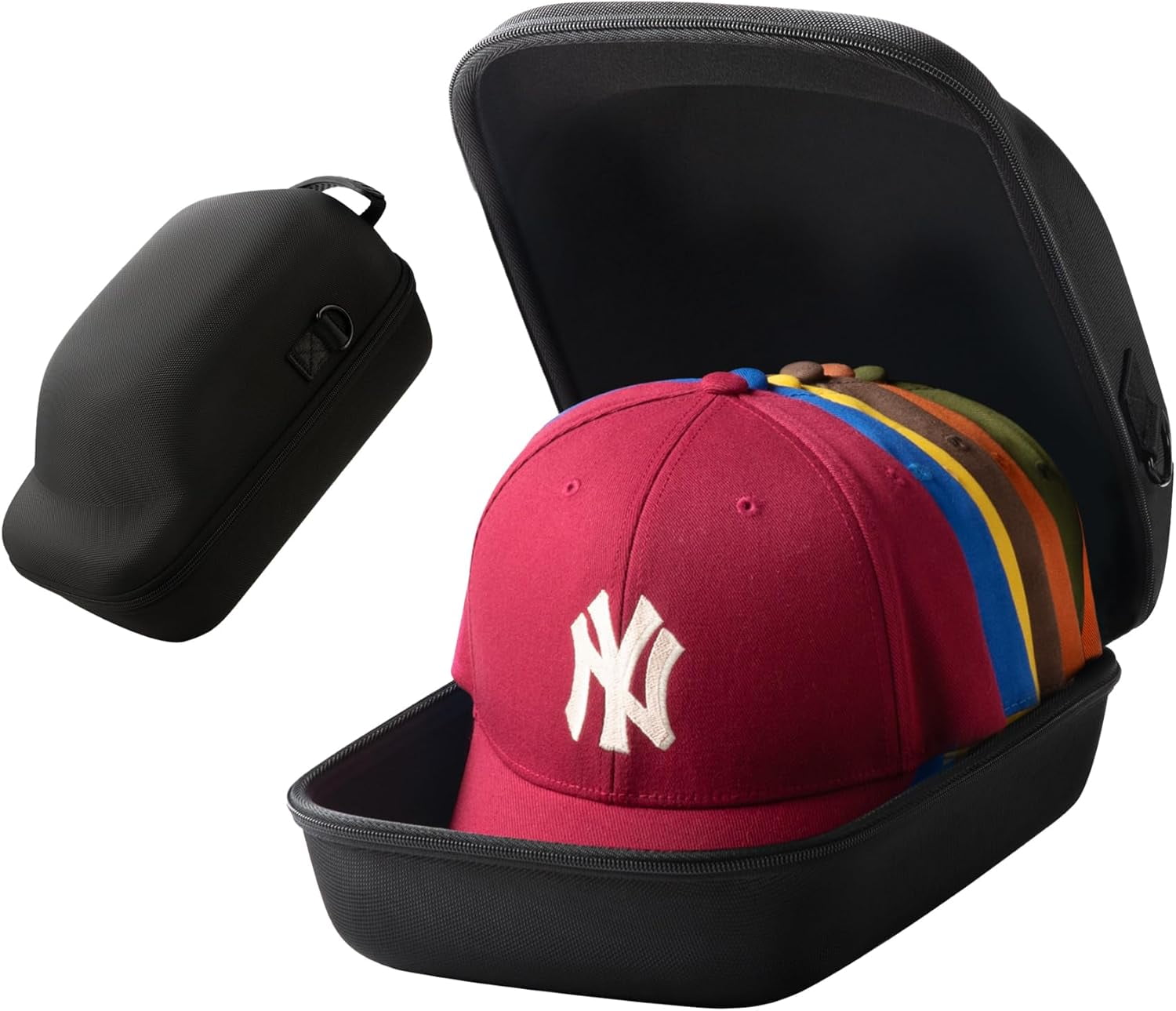 Hard Hat Travel Case – Storage for Baseball Caps with Carrying Handle ...