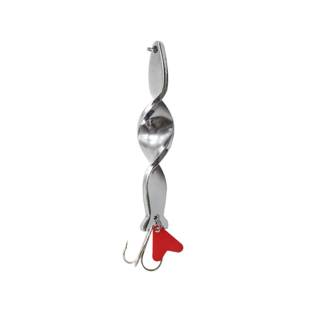 Hard Metal Spinner Baits Trolling Spinning Spirals Long Cast Spoons ...