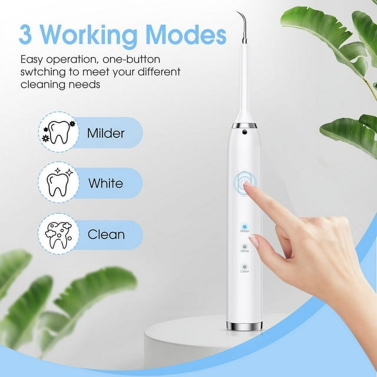 Hard Plaque Remover for Teeth, Electric Tartar Remover Oral Care Teeth ...