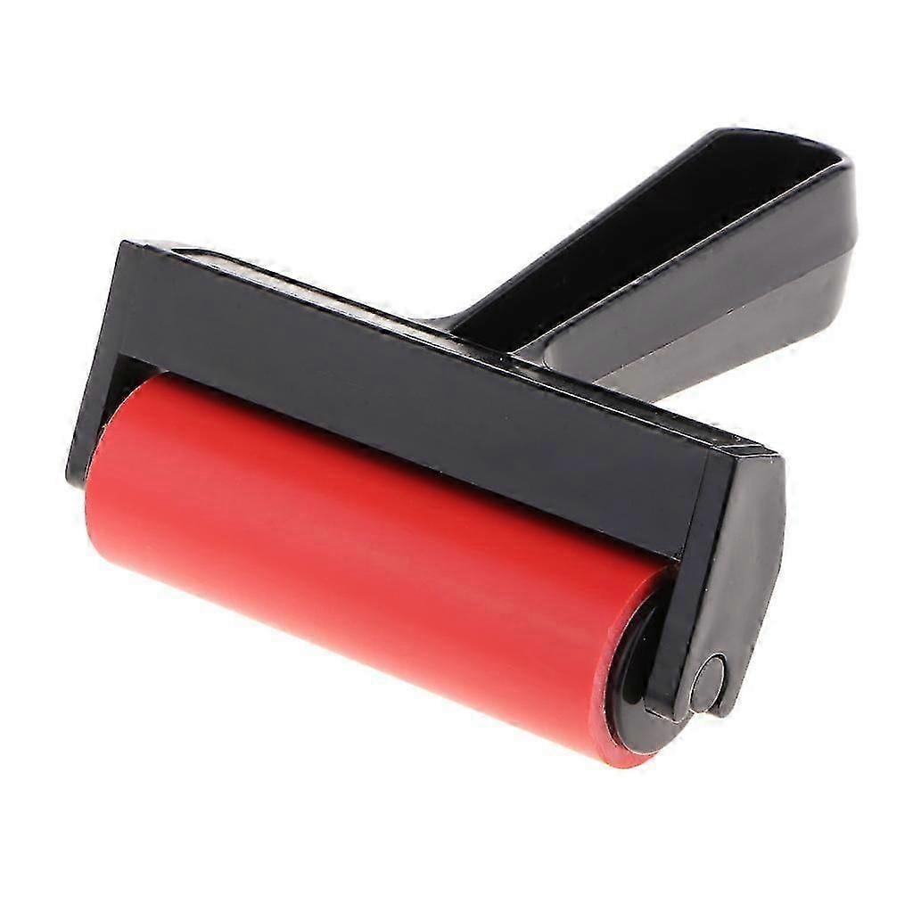 Hard Plastic Rubber Roller Printing Inks Lino Brayer diy Art Craft Tool ...
