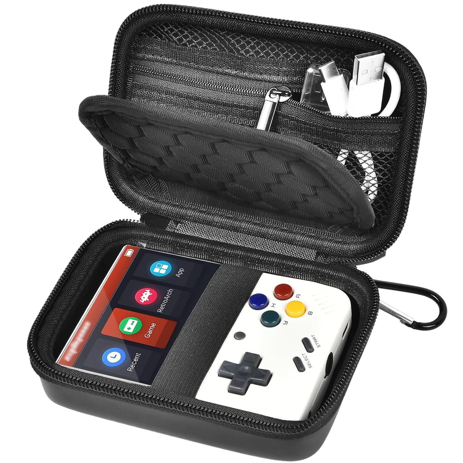 Handheld Game Console Carrying Case for MIYOO Mini Plus Portable Hard ...