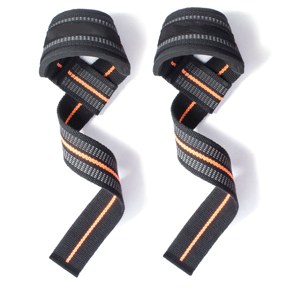 Hard Pull Wrist Lifting Straps Grips For Weightlifting, Bodybuilding ...