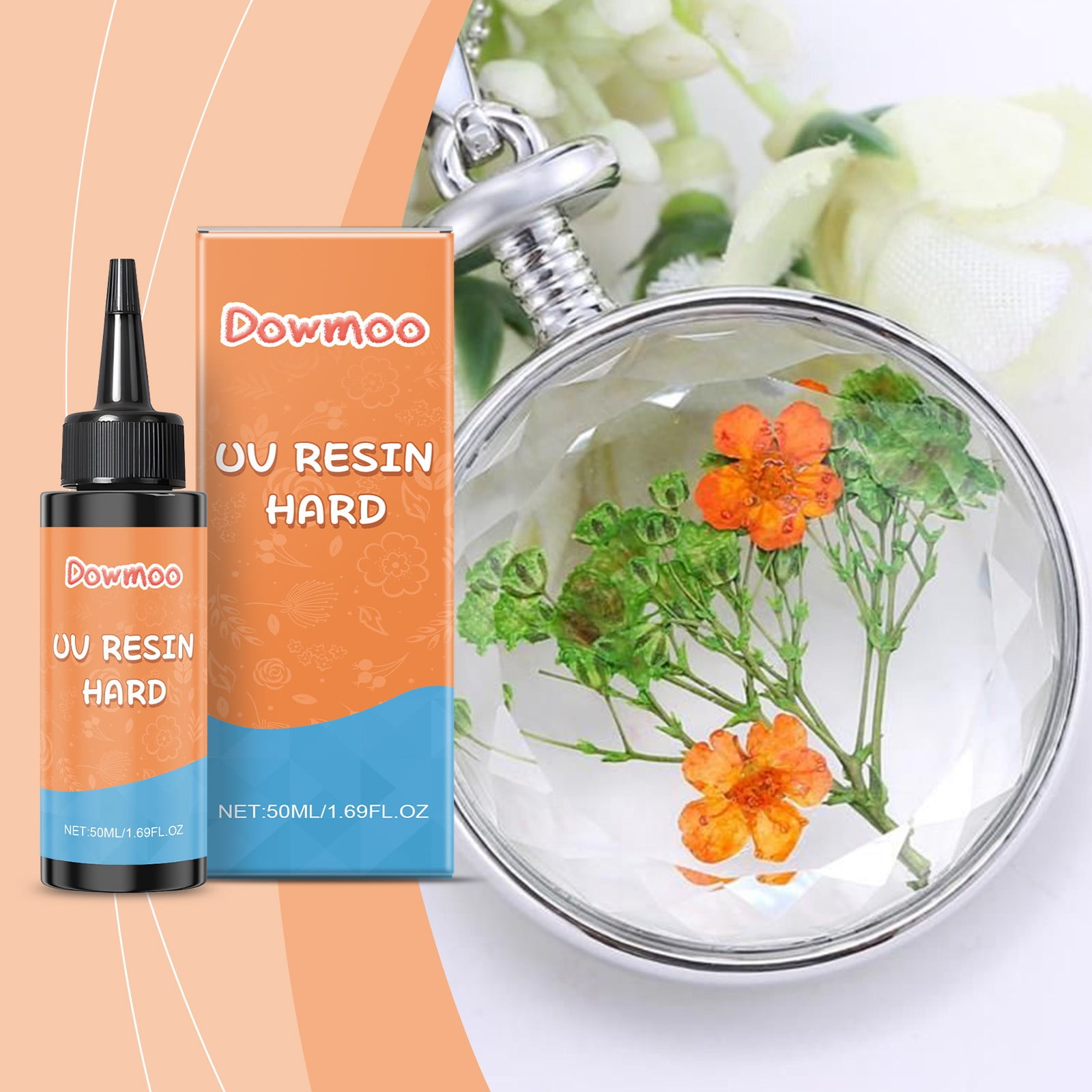 Hard Resin Clear Curing Resin For Jewelry Making Crafts Resin Epoxy Hard Glue No Need To Mix