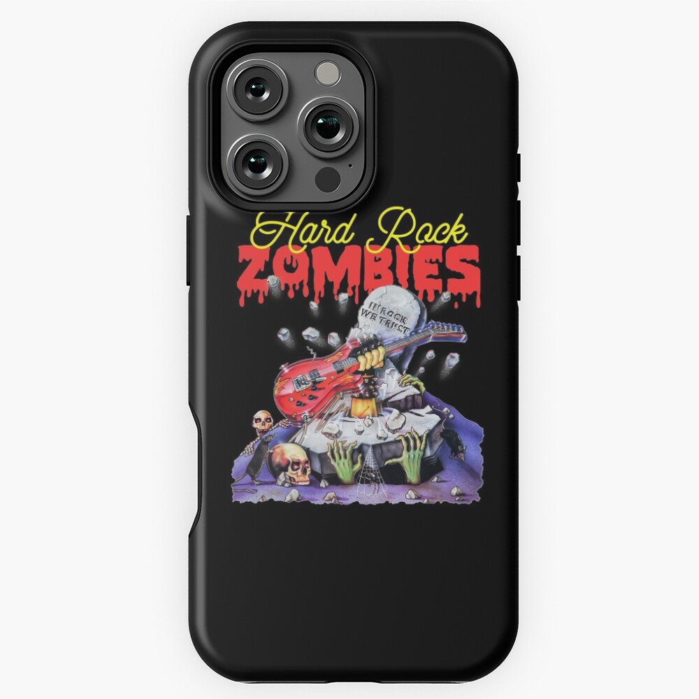 Hard Rock Zombies 80s Cult Classic Horror Fan Art Phone Case for iPhone ...