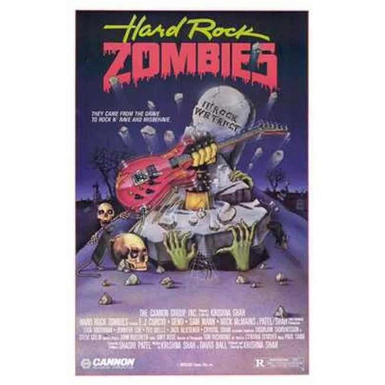 Hard Rock Zombies Movie Poster - 11 x 17 in. - Walmart.com