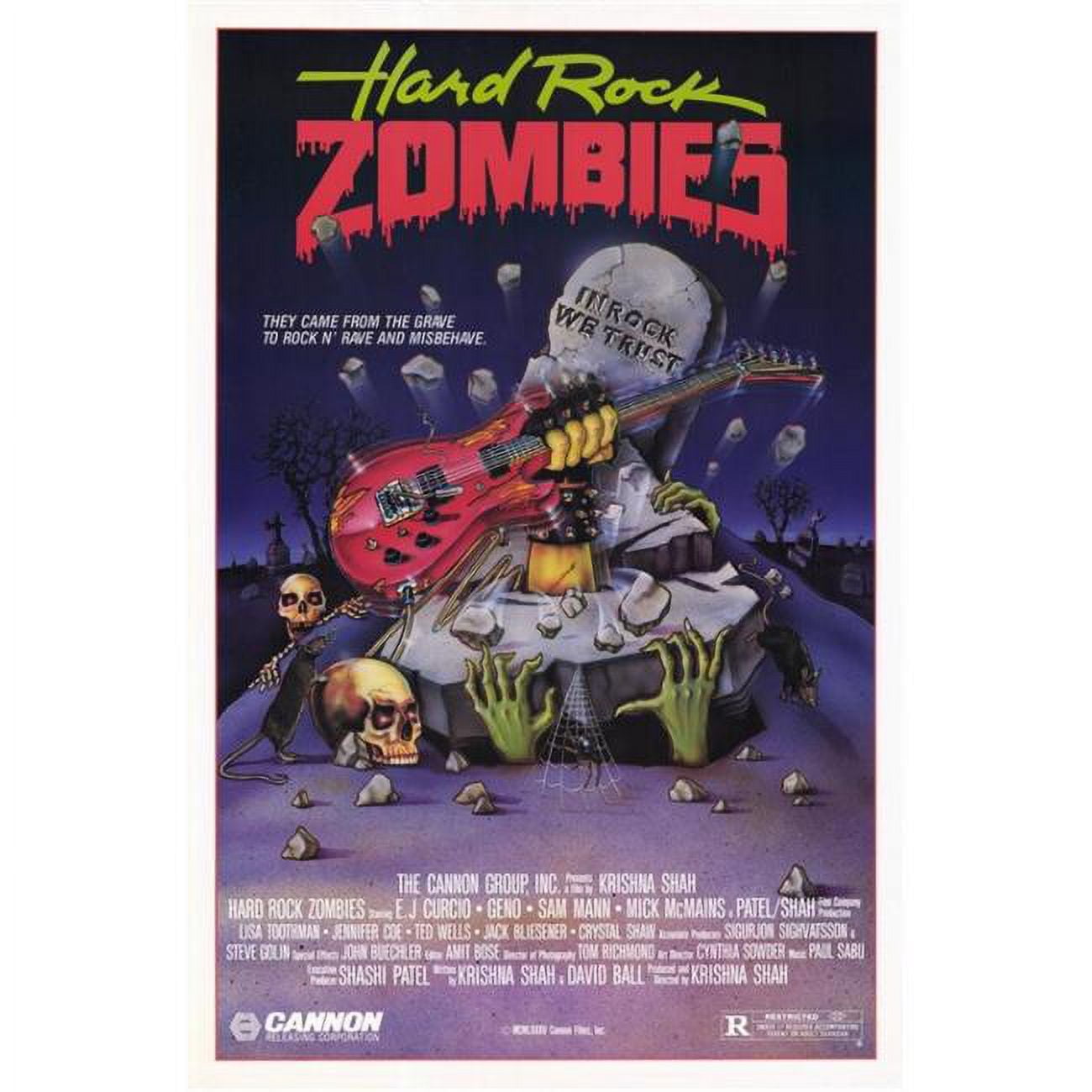 Hard Rock Zombies Movie Poster - 27 x 40 in. - Walmart.com