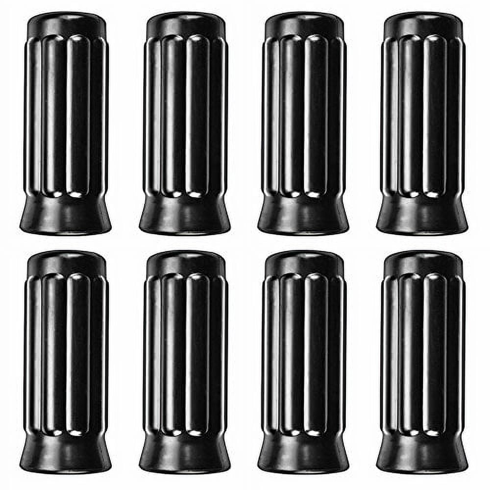 Hard Rubber Ridged Handles for Standard Foosball Tables, 8-pack ...