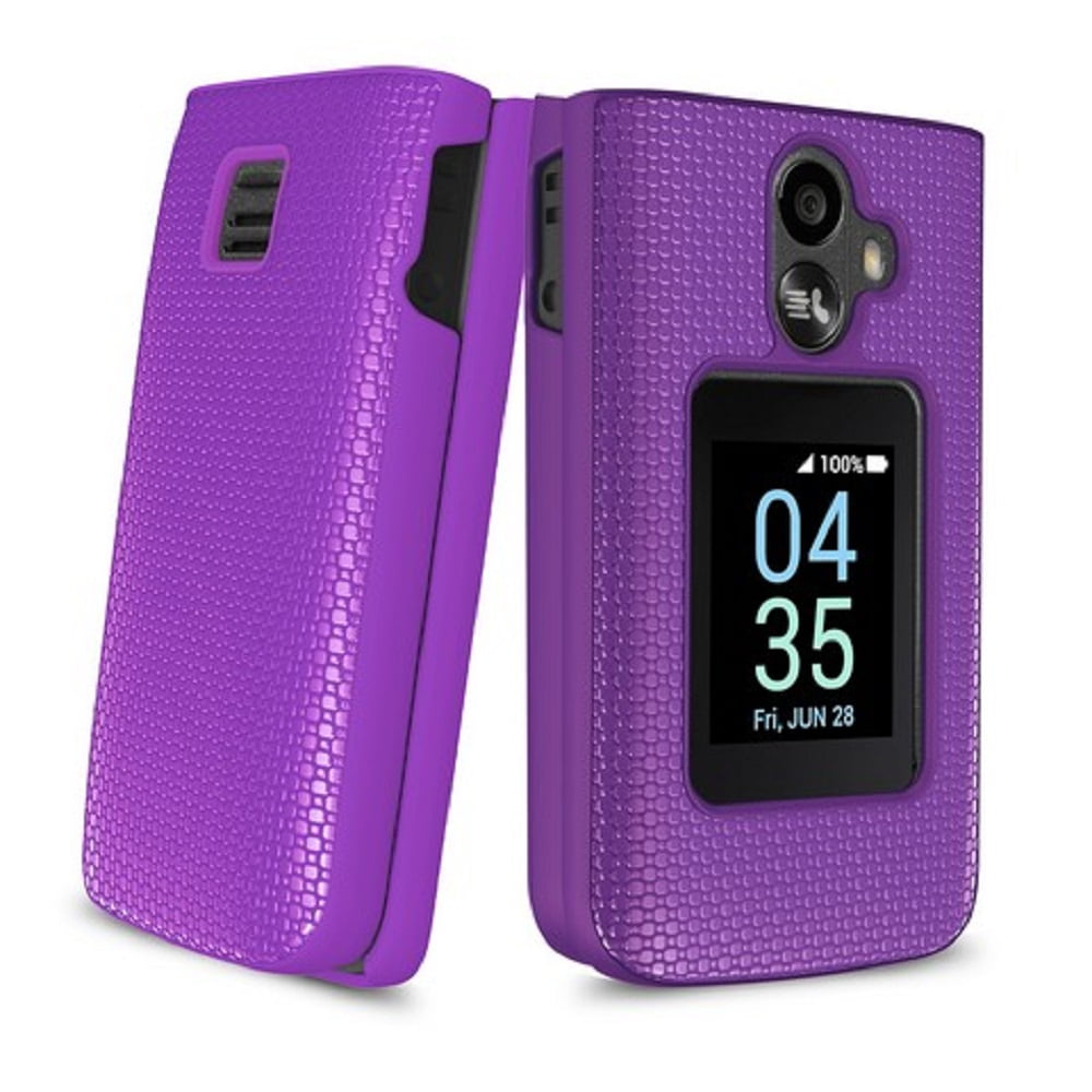 Hard Rugged Case for TCL Flip 3, Hard Shell Protective Cover Case ...