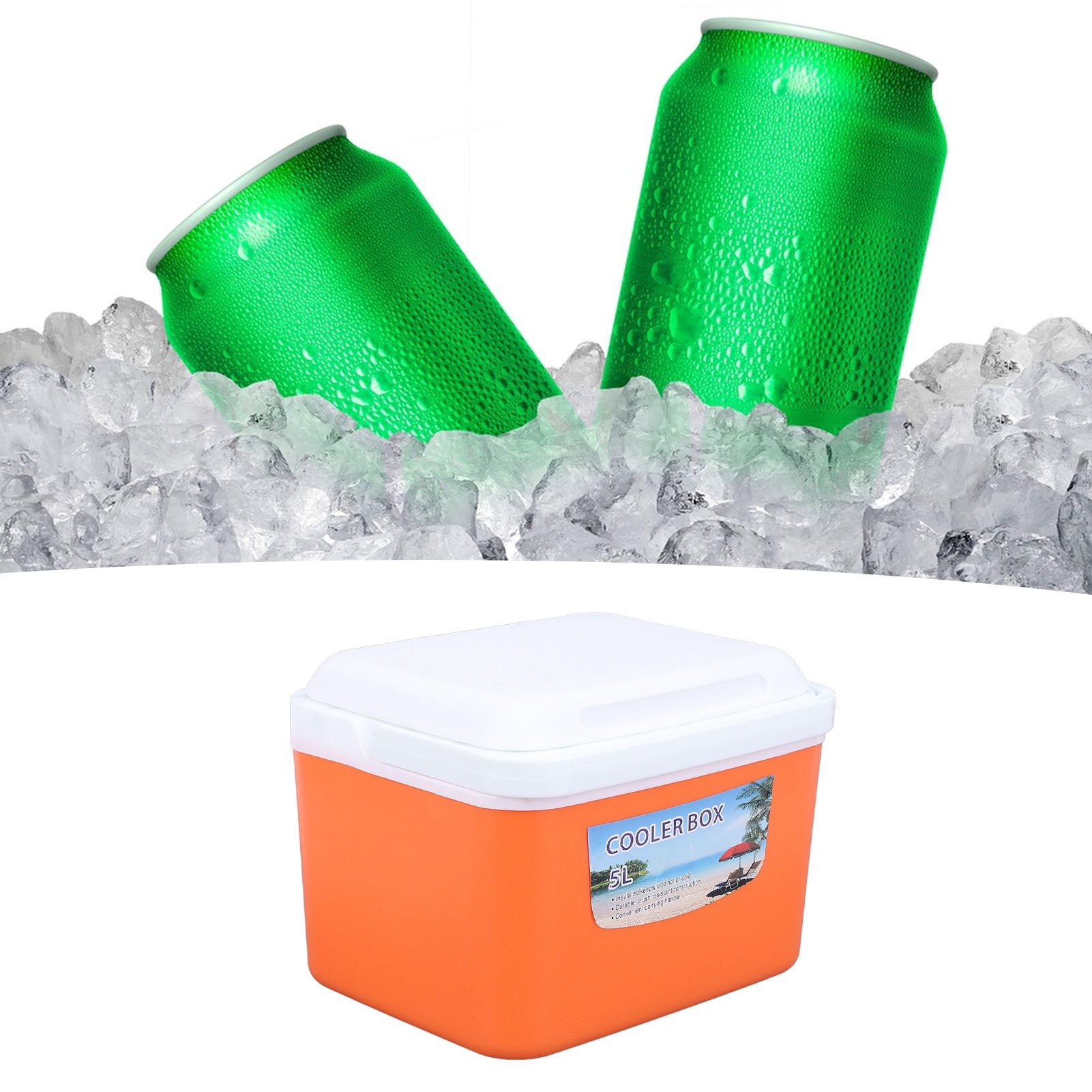 Hard Shell 5L Cooler: Maintains Food Temperature, Freshness Box For Car ...