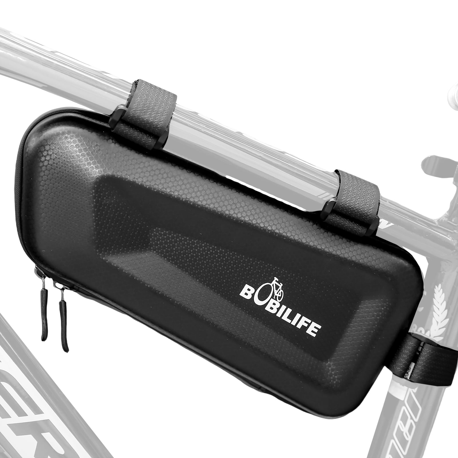Hard Shell Bike Triangle Frame Bag - EVA Waterproof Bicycle Frame Bag ...