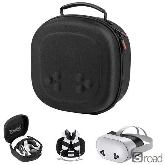 Hard Shell Carrying Case For Meta Quest 3S & Quest 3, Protective Travel ...