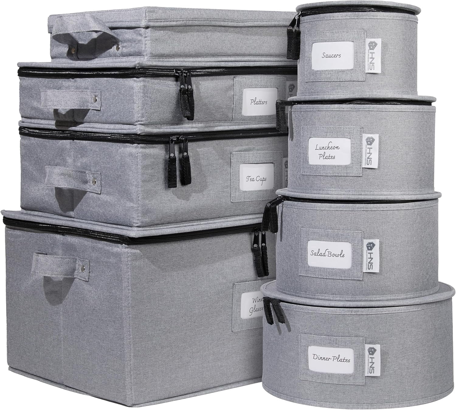 Hard Shell China Storage Containers 8-Piece Set Moving Boxes for ...