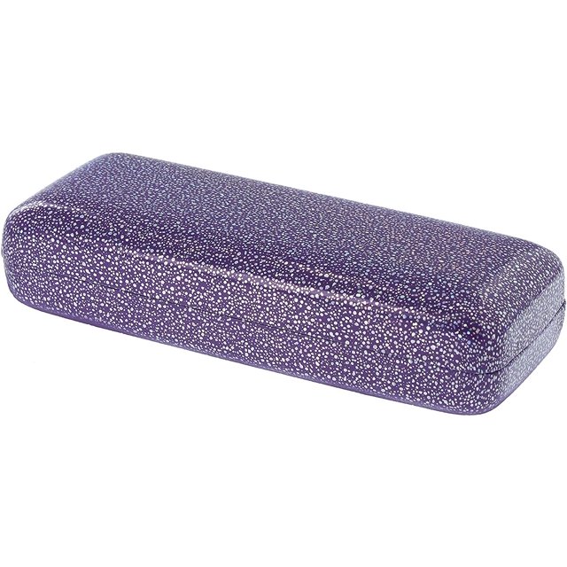 Hard Shell Eyeglass Case Clamshell Fits Small to Medium Frame Glasses ...