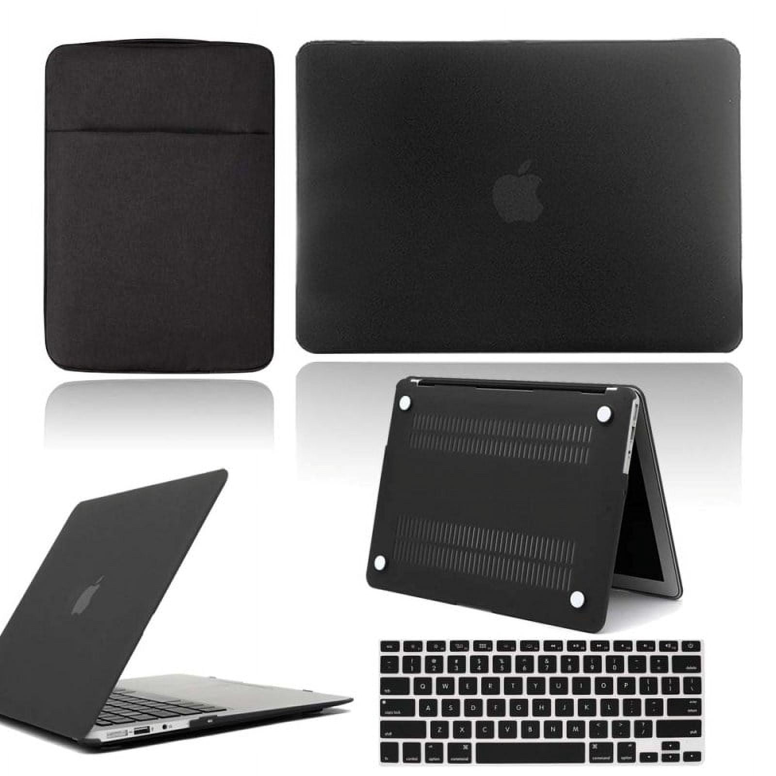 Hard Shell Laptop case+Sleeve Bag+Keyboard Cover - for Apple MacBook ...