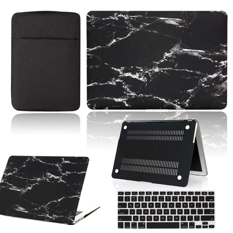 Hard Shell Laptop case+Sleeve Bag+Keyboard Cover - for Apple MacBook ...