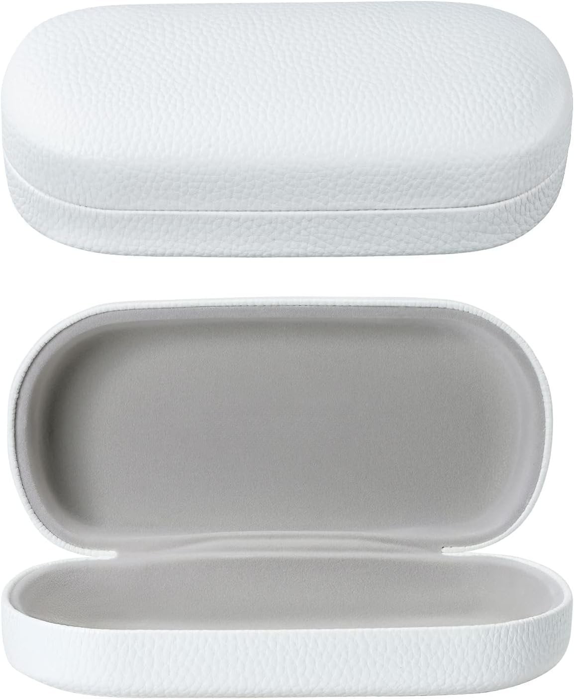 Hard Shell Leather Sunglasses Case,Classic Large Glasses Case for Women ...