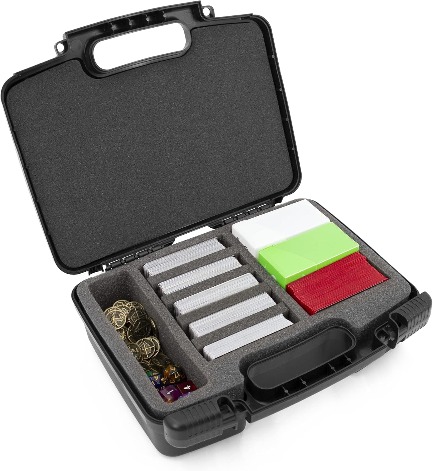 Hard Shell Trading Card Case and Game Organizer for 960 Cards with 8 ...