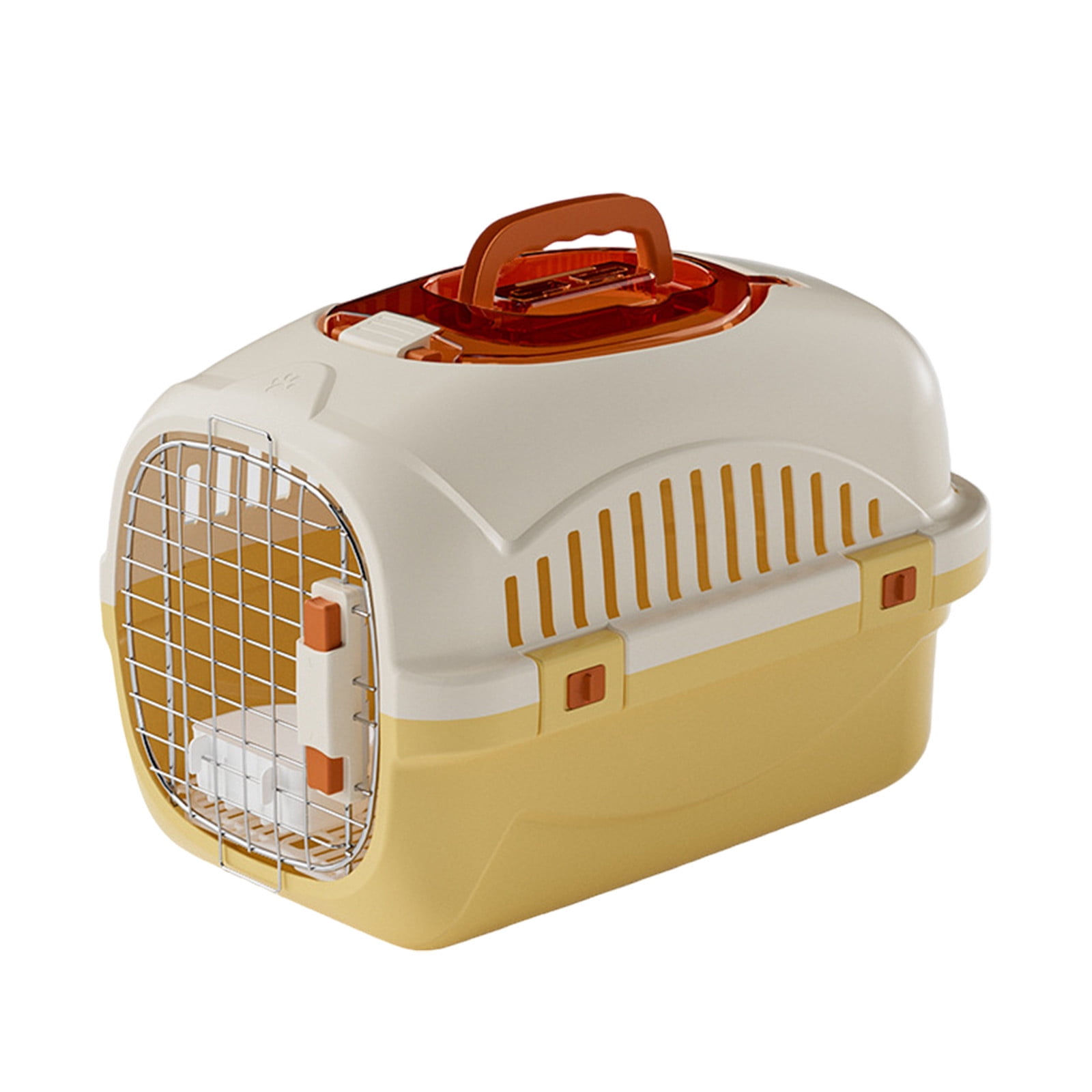 Hard-Sided Travel Pet Carrier for Small Dogs & Cats Dog Crate with ...