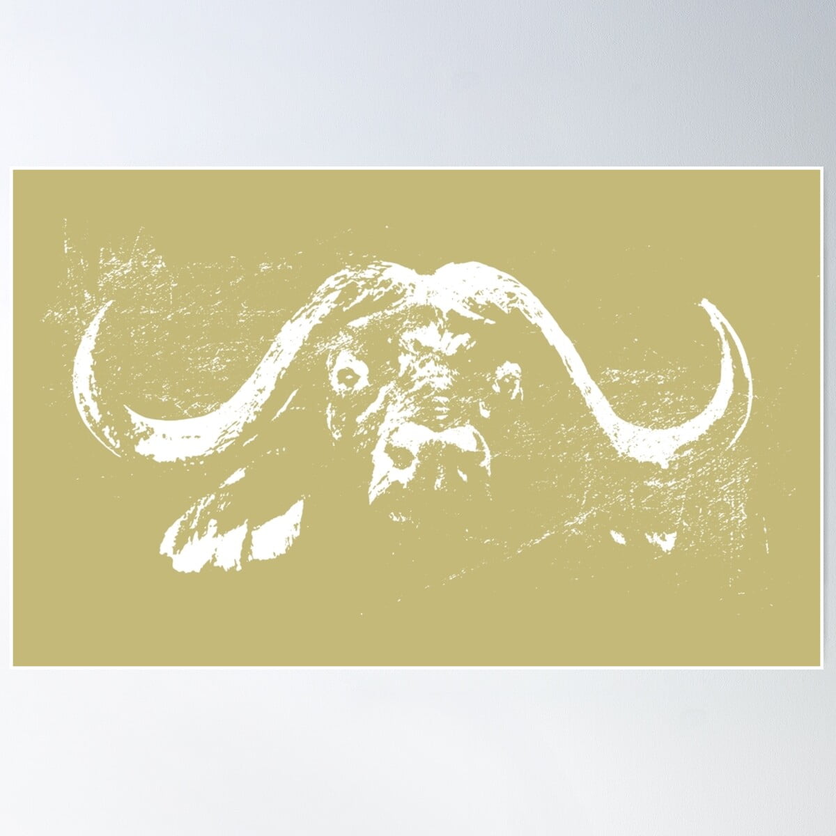 Hard Stare Poster Wall Art, Modern Wall Decor For Living Room Bedroom ...