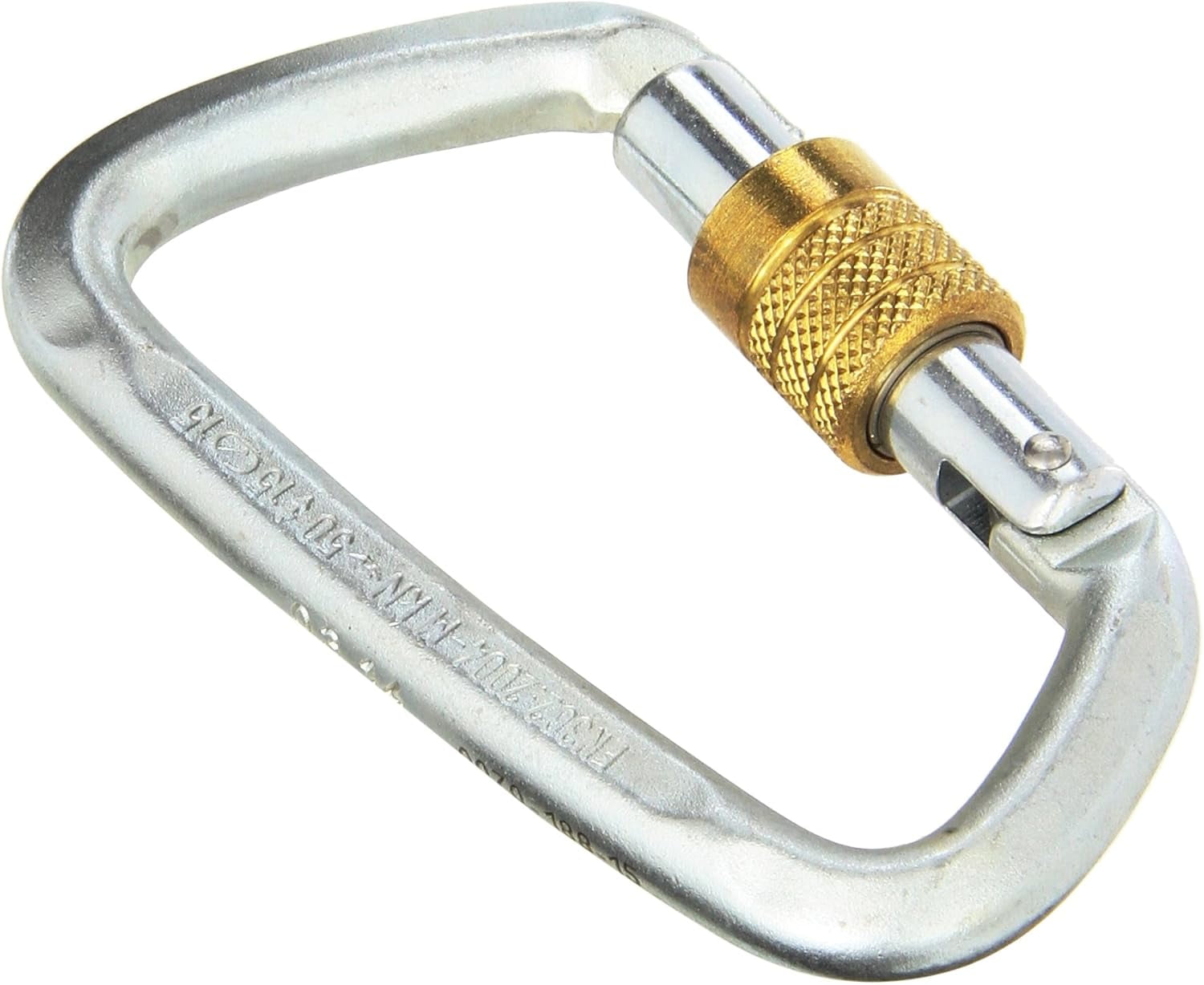 Hard Steel Modified D Key Gate Carabiner - Walmart.com