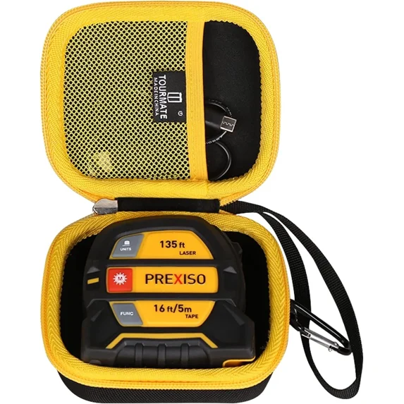 Hard Storage Case For Prexiso 2-In-1 Rechargeable 135Ft Laser Tape ...