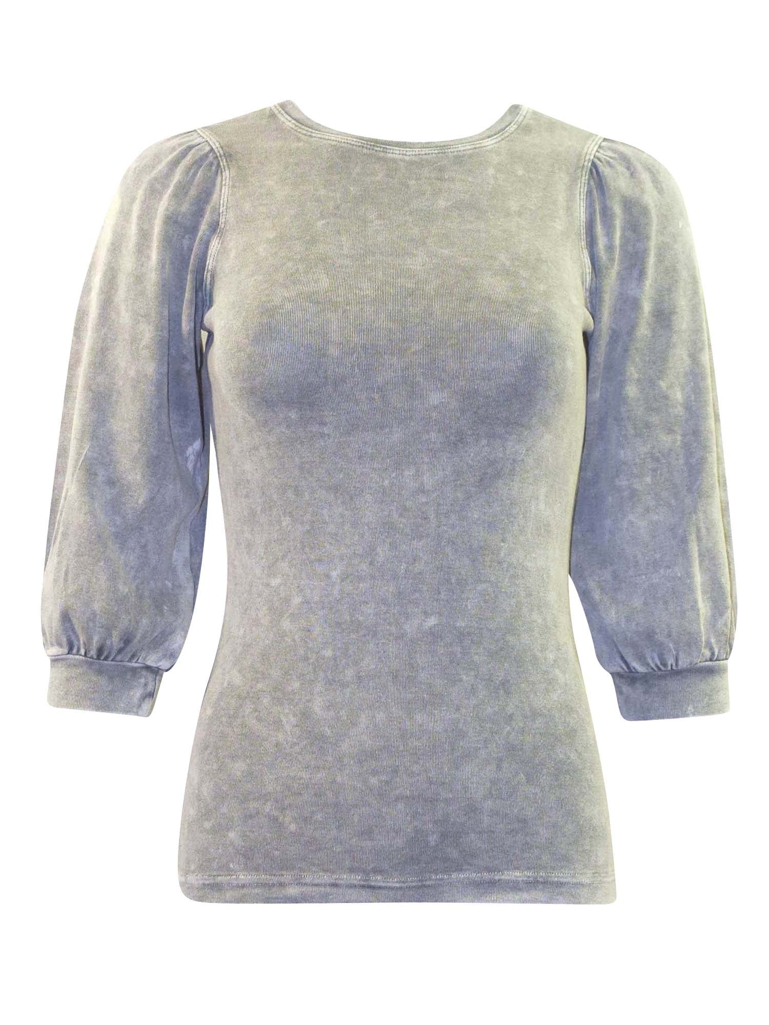 Hard Tail Bella Puff Sleeve Tee T-208 - Walmart.com