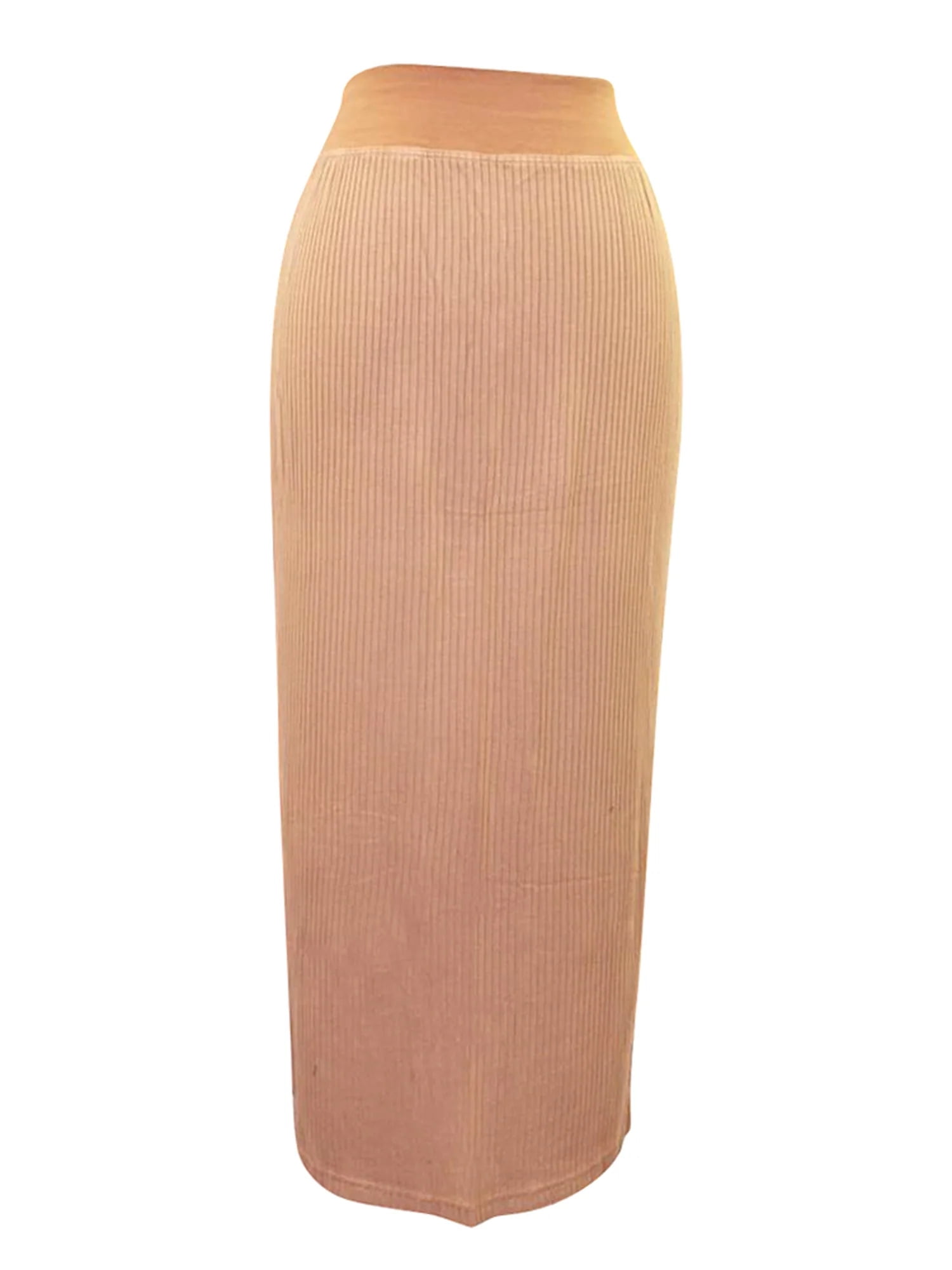 Hard Tail Easy Fit Column Midi Skirt 5X3-09 - Walmart.com