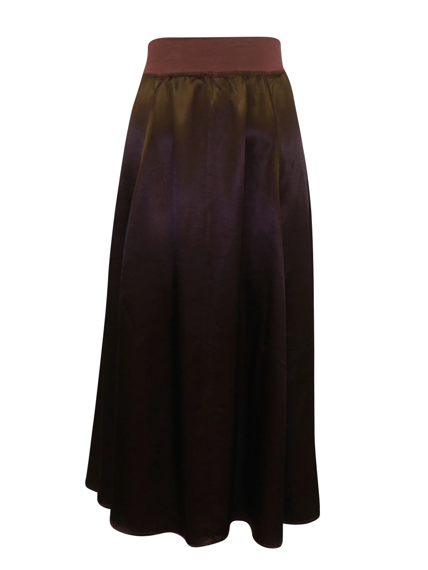 Hard Tail Princess Panel Satin Midi Skirt (Style: SAT-43) - Walmart.com