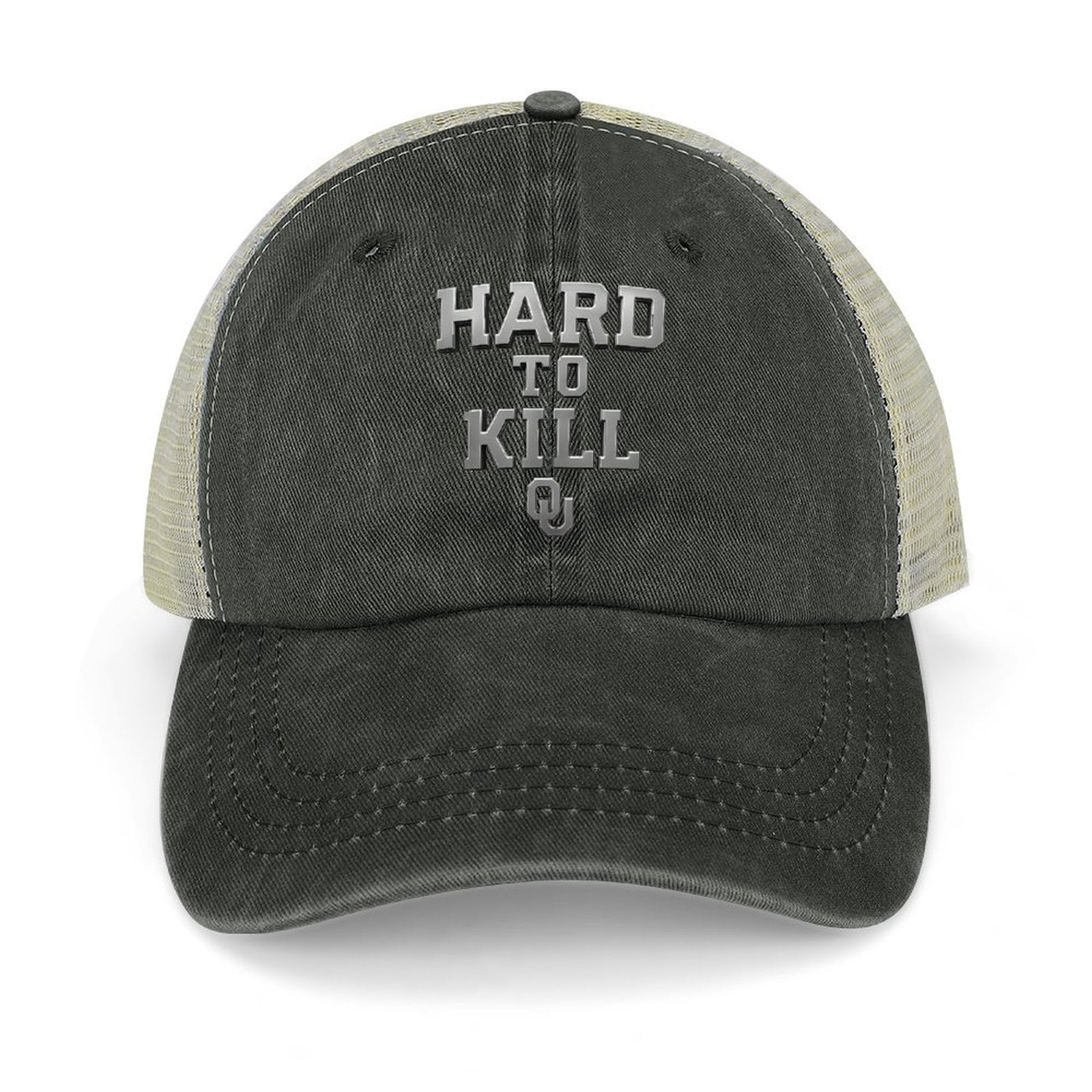 Hard To Kill Black Hat Adjustable Funny Fashion Unisex Baseball Cap for ...
