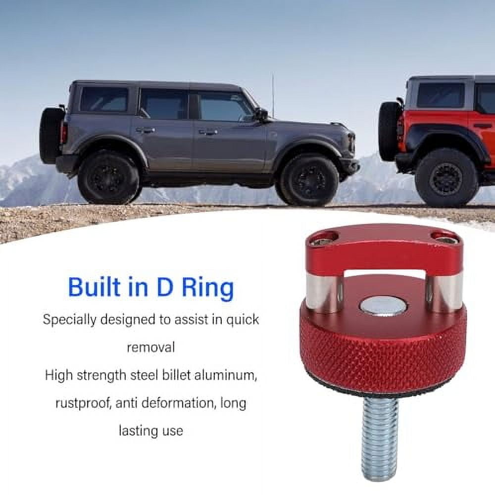 Hard Top Quick Removal Fastener Thumb Screw, 8PCS M8 1.25 Thread ...