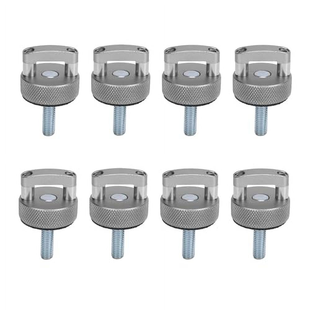 Hard Top Removal Fastener Thumb , 8PCS M8 1.25 Thread Integrated D Ring ...