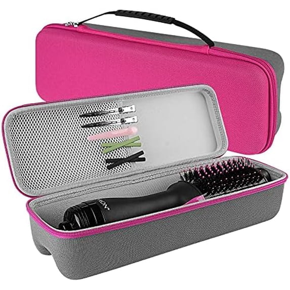 Hard Travel Case for Hair Dryer Brush, Hot Tools One-Step Hair Dryer ...