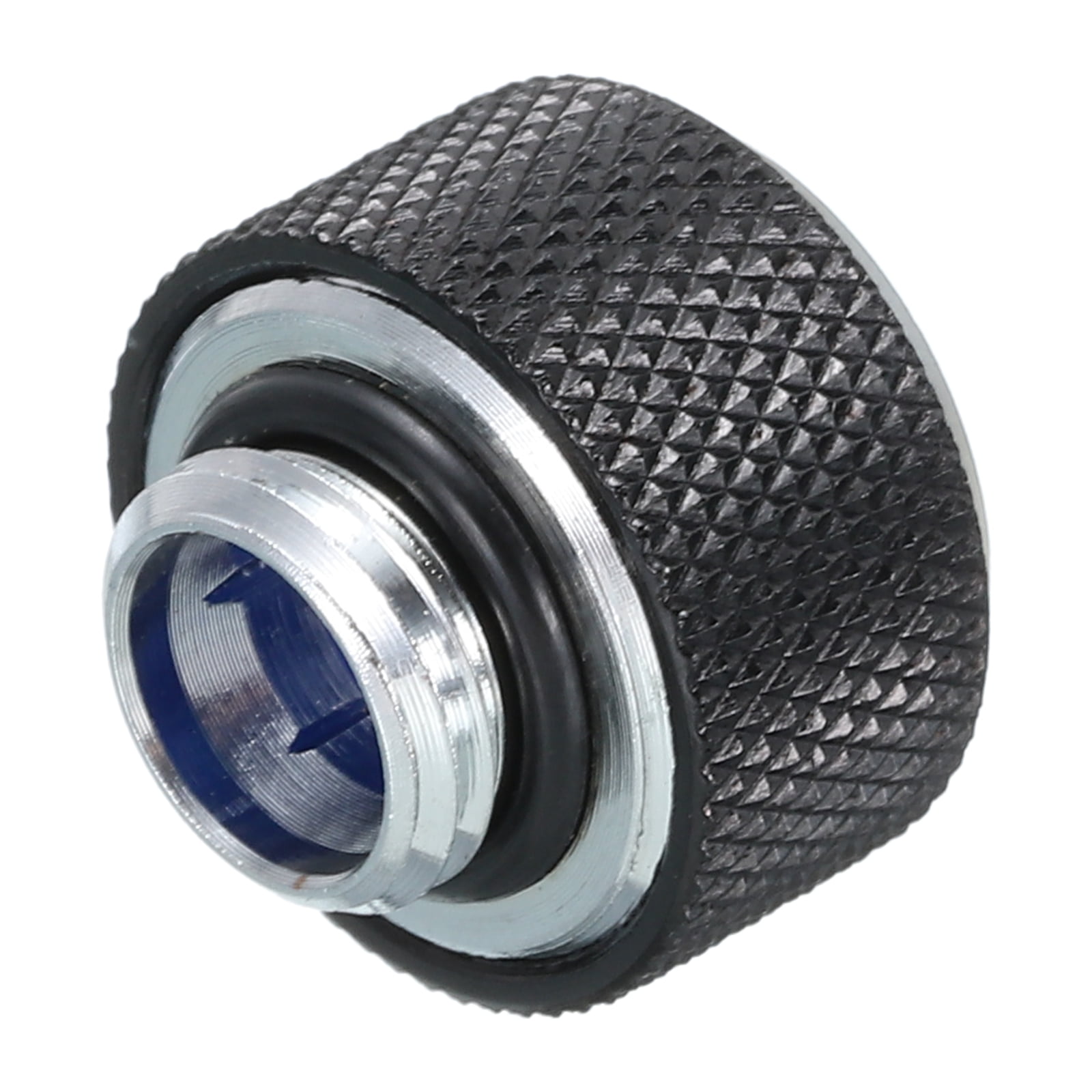 Hard Tube Compression Fitting G1/4'' to 14mm OD Anti-Off Adapter Black ...