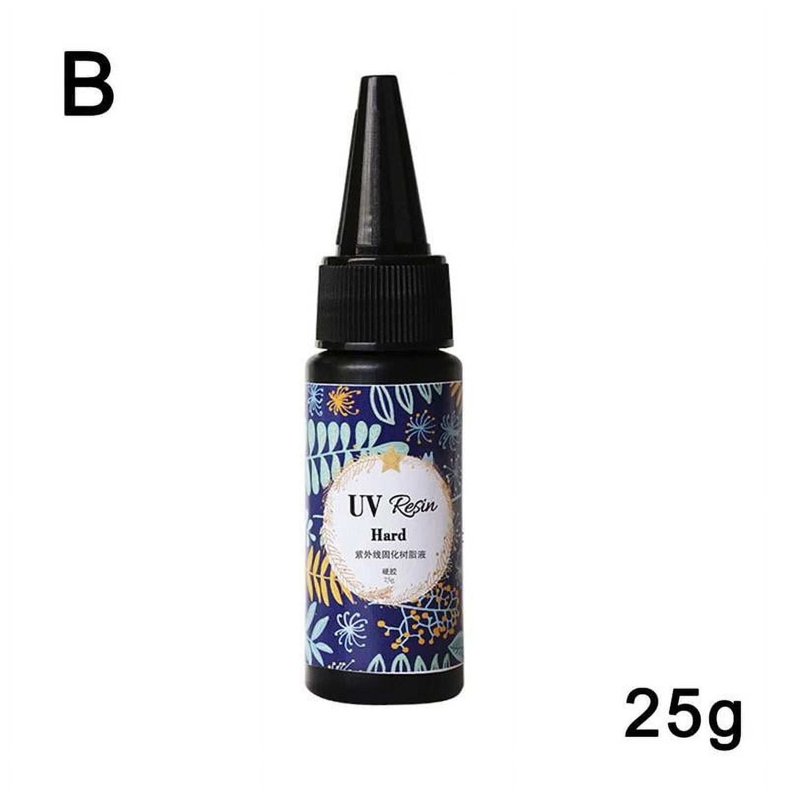 Hard UV Resin Glue 25/50/100/200g Crystal Clear Epoxy Craft G1I7 X1D9 ...
