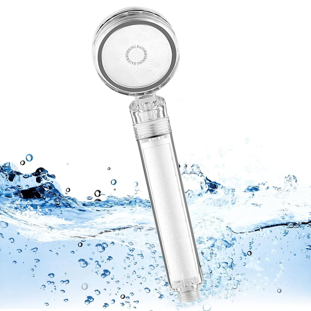 Hard Water Filter Shower Head - High Pressure, Vitamin C and PP Dual ...