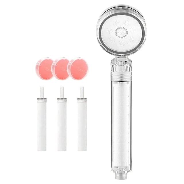 Hard Water Filter Shower Head - High Pressure, Vitamin C and PP Dual ...