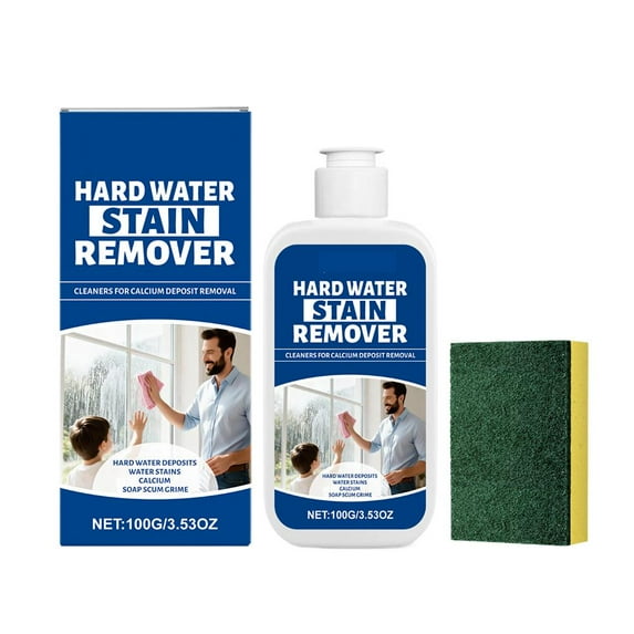 Hard Water Stain Remover Removal of Stubborn Water Scale Calcium Build ...