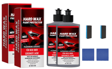 Hard Wax Paint Protectant, Car Wax Set For Micro Scratches, Retention ...
